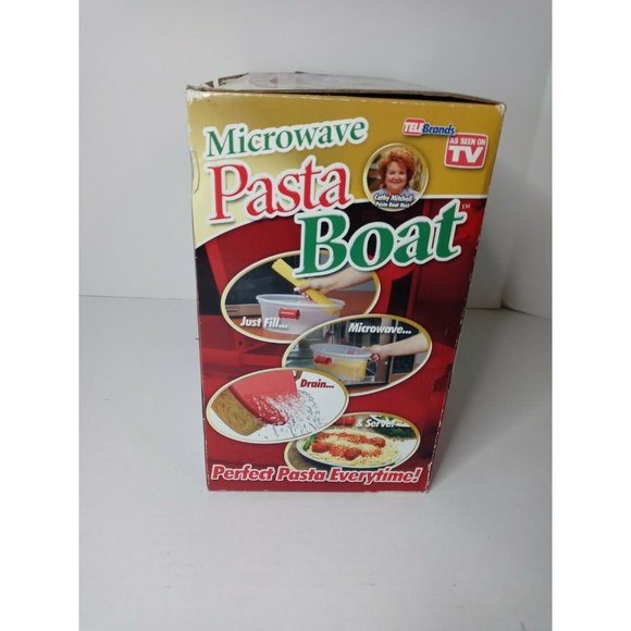 As Seen On TV | Kitchen | Microwave Pasta Boat By Telebrands As Seen On ...